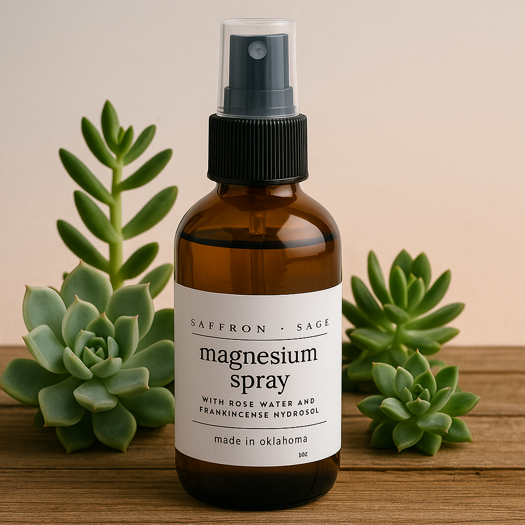 Magnesium Spray - Topical Magnesium Spray for Muscle Relief | Saffron ...